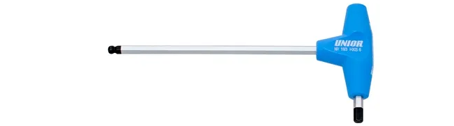 Unior 2.5mm Ball head Hex Driver with T Handle - Alchemy